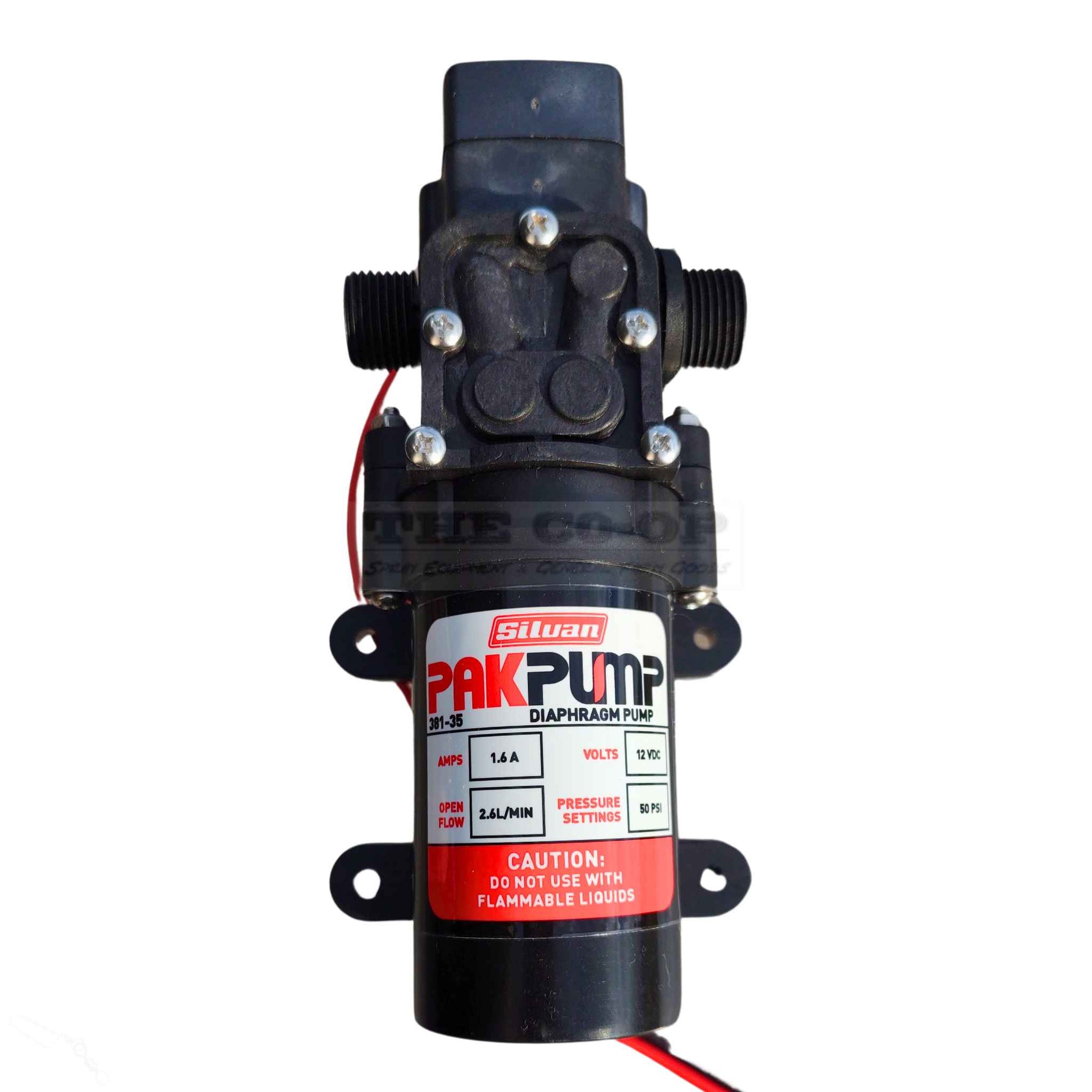 12v Silvan Selecta Pak Pump to suit Redline 25 and 55L tanks 381-35 ...