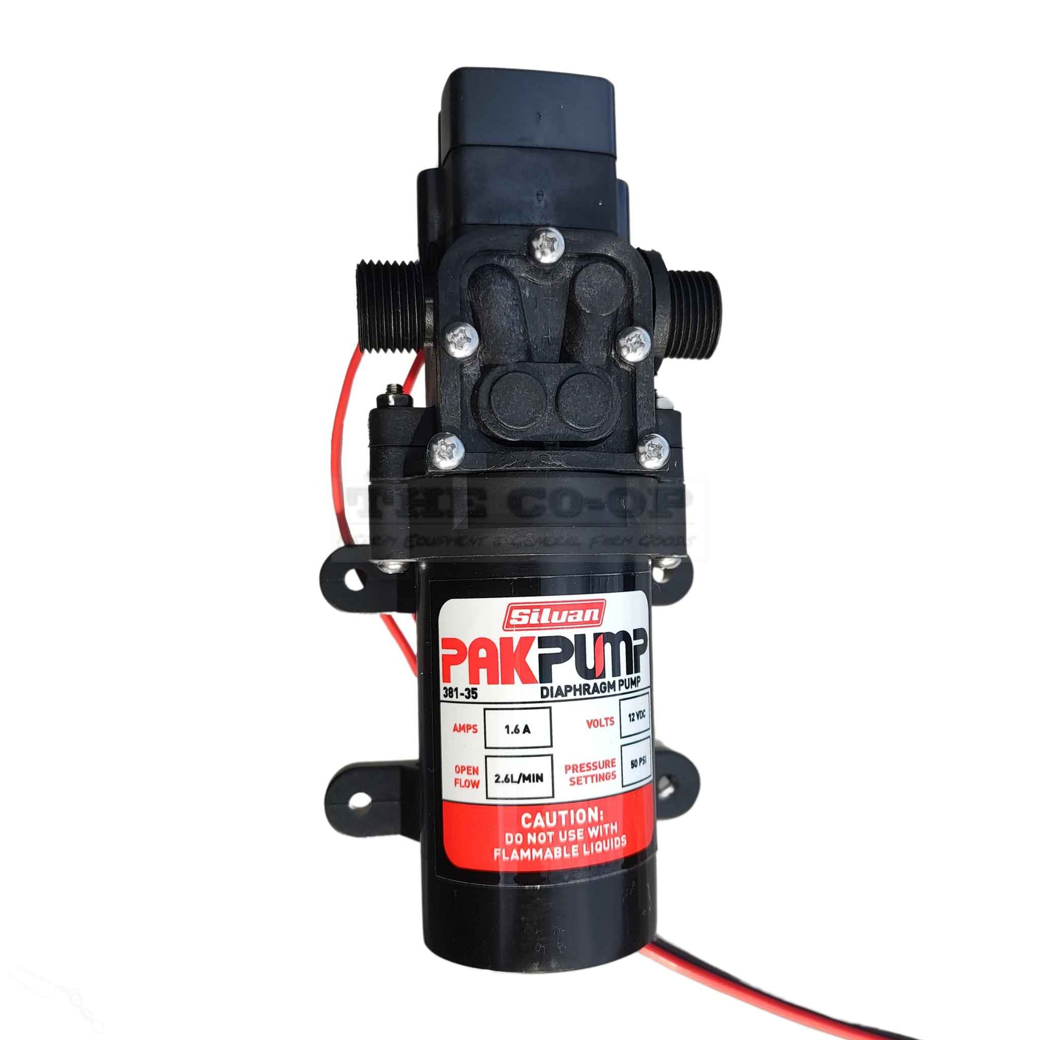 12v Silvan Selecta Pak Pump to suit Redline 25 and 55L tanks 381-35 ...