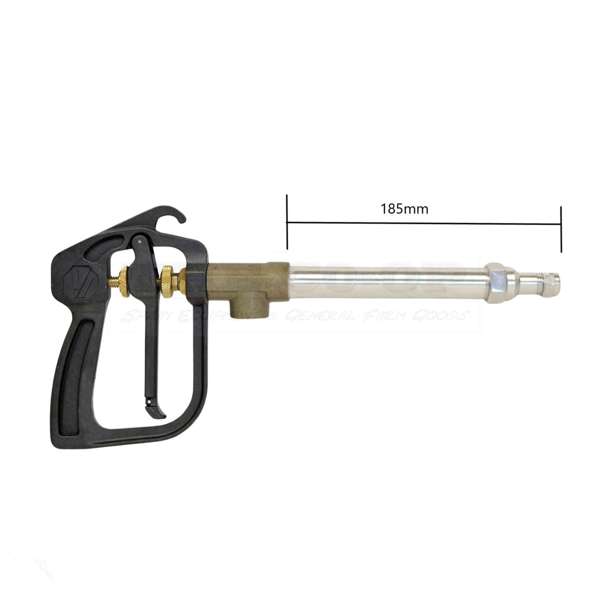 Trigger adjustable Spot spray gun 185mm Barrel — The Co-Op