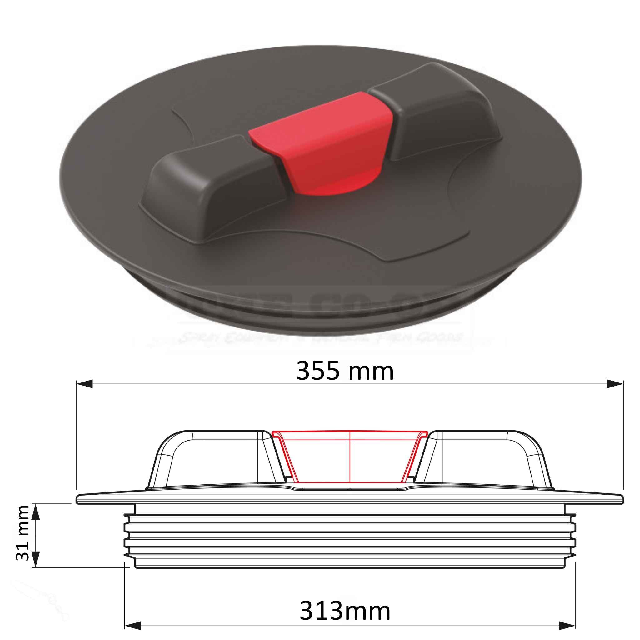 Tank Lids, Lid Rings & Basket Strainers — The Co-Op