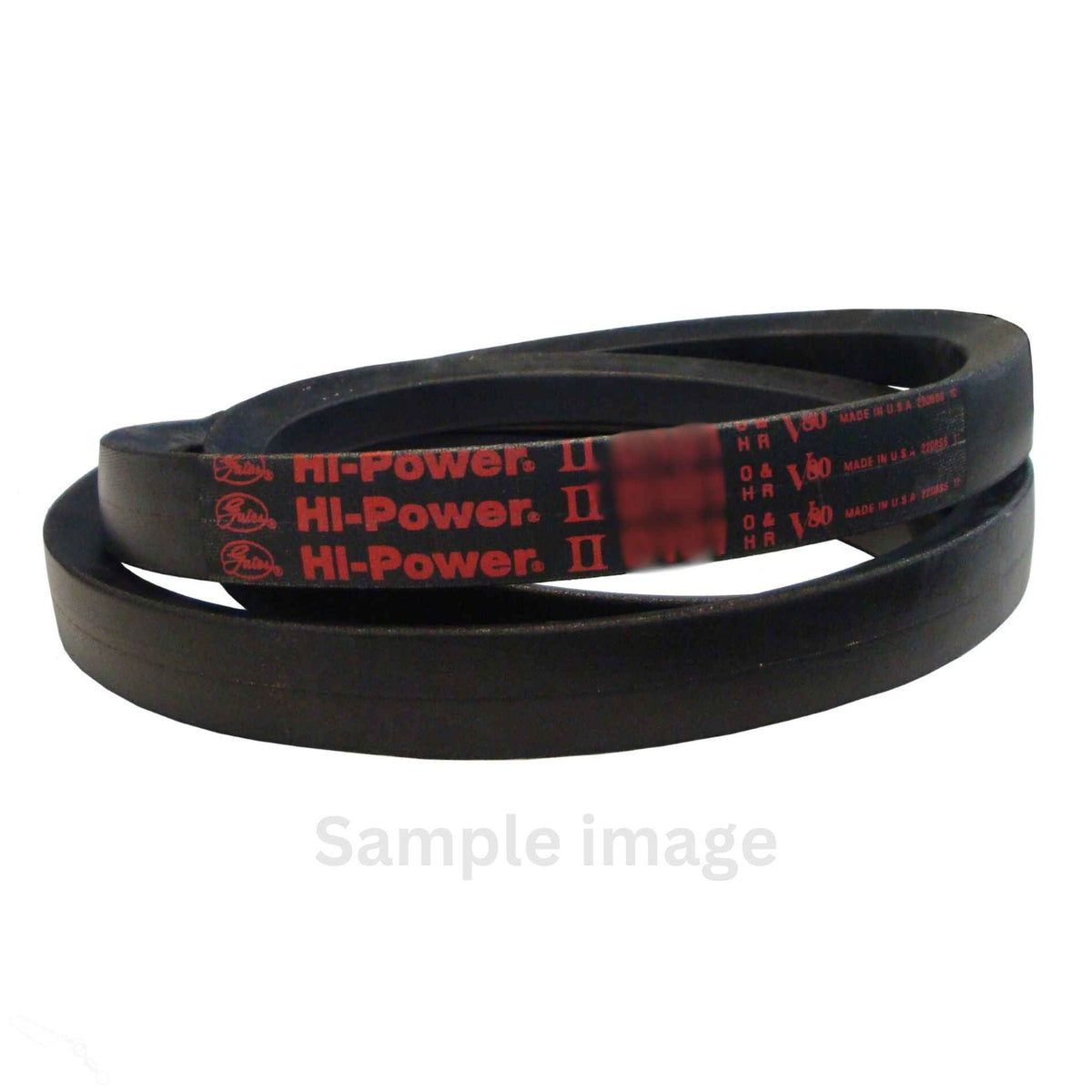 Fan Belt, heavy duty drive V Belt Gates - A87 HI-POWER II Belt — The Co-Op