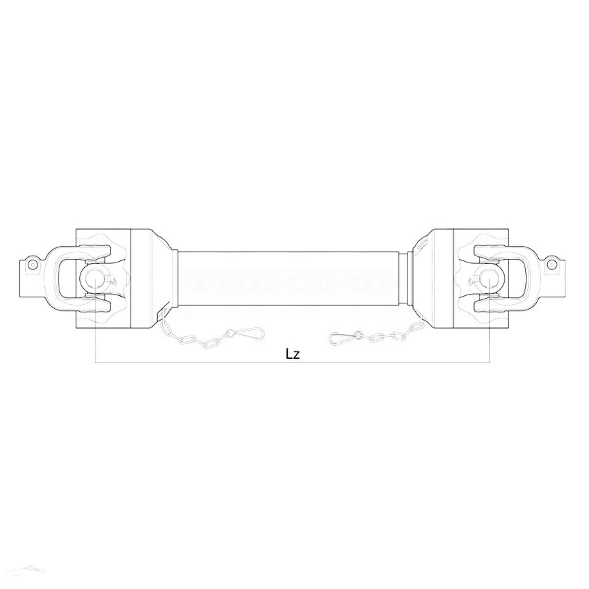PTO Shaft - Complete