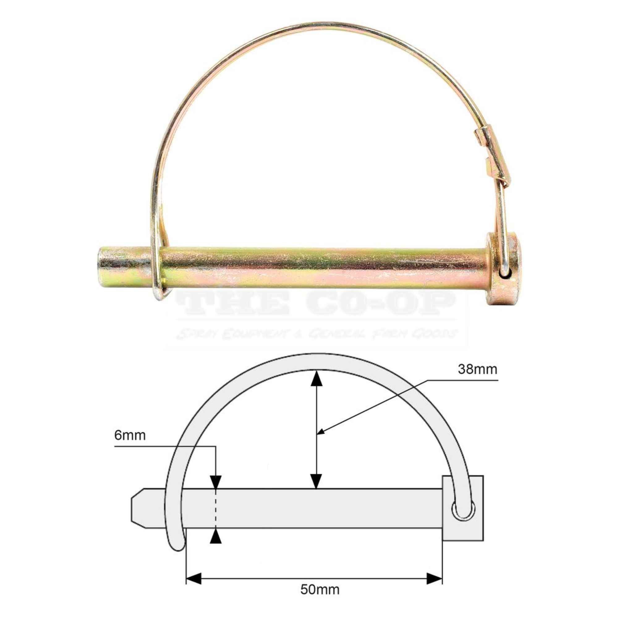Lynch Pins & Retaining Clips for Tractor Linkage | The Co-Op