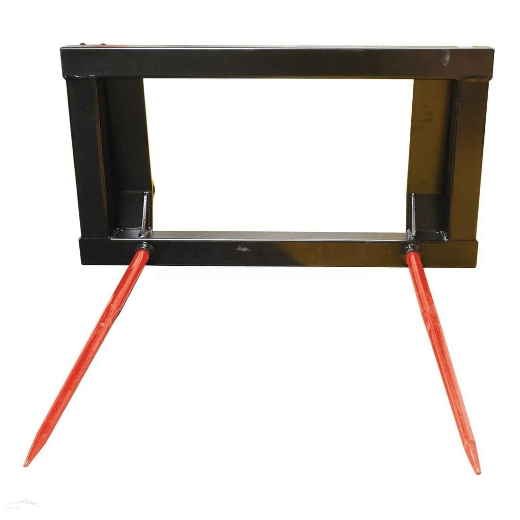 Tractor front end loader Euro Hitch Bale Frame for round bales — The Co-Op