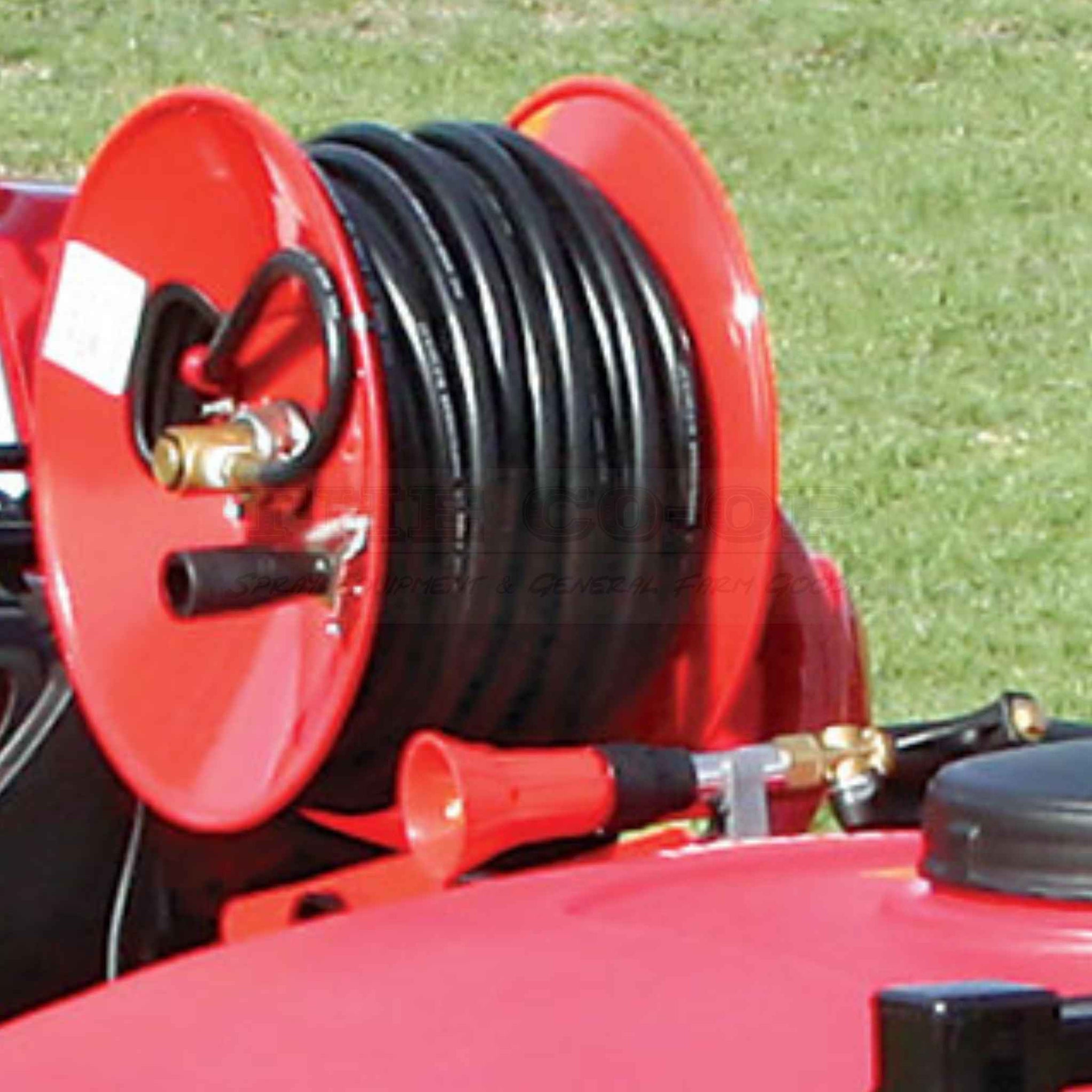 Silvan 30m Hose reel with Atomiser + Spray gun — THE CO-OP
