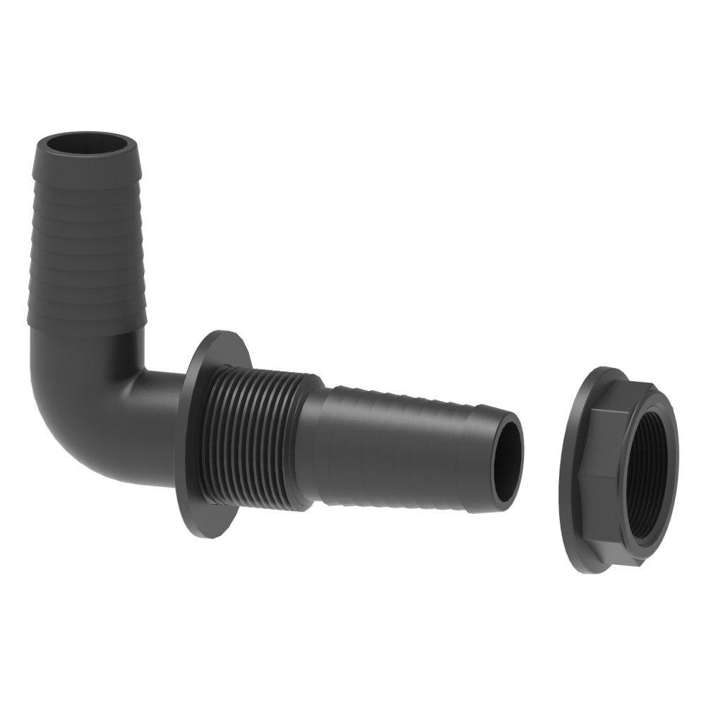 Sprayer return line 90ø one-piece bulkhead hose connection — The Co-Op