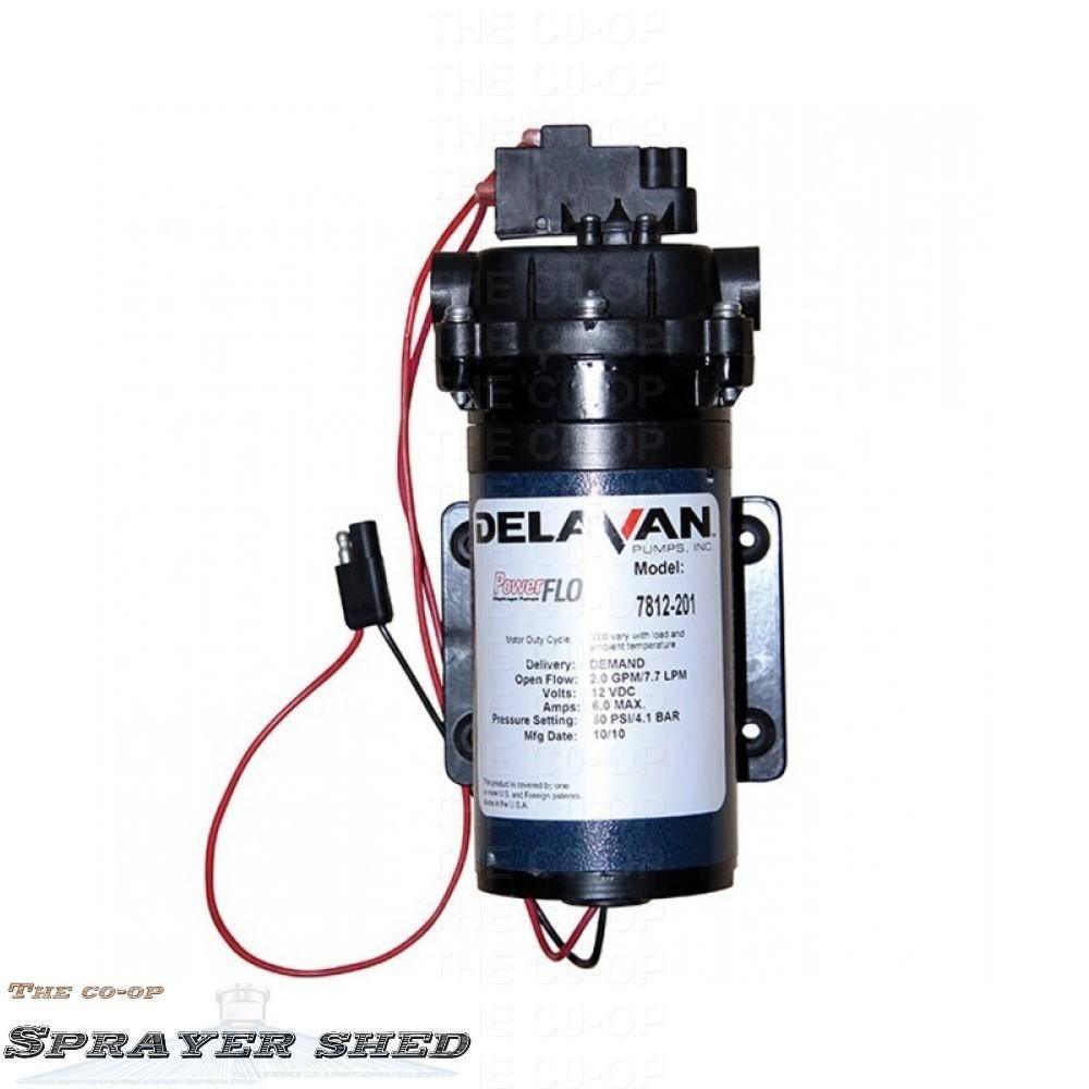 Delavan 7812 12volt Chemical weed spray Pump 7812-201 — The Co-Op