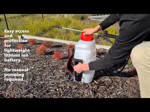 The Silvan Selecta 12L rechargeable backpack sprayer wp12-1