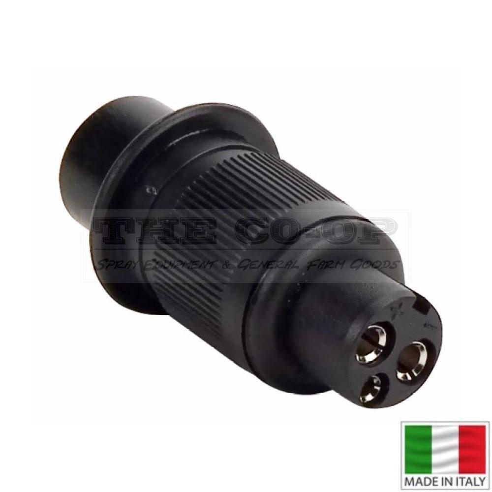 Tractor 3 Pin Power Auxiliary Plug | Female Pins - THE CO-OP